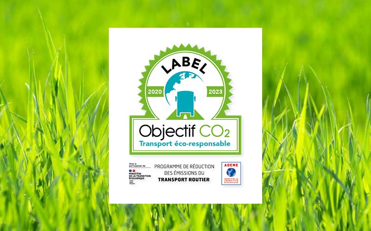 Obtention du Label Objectif CO2 - Lahaye Global Logistics