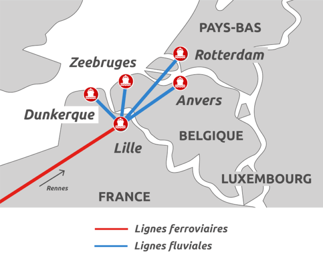 Ligne Rennes Lille - Lahaye Global Logistics