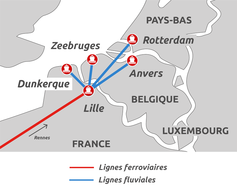 Ligne Rennes Lille - Lahaye Global Logistics