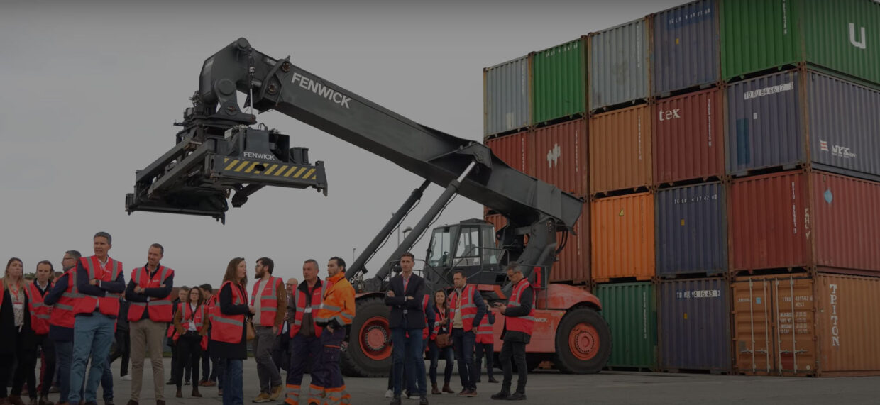 L'inauguration Rennes - Lille - Lahaye Global Logistics